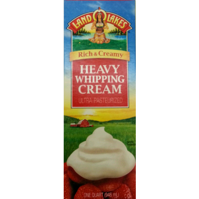 Calories in Heavy Whipping Cream, Organic from Publix Green Wise