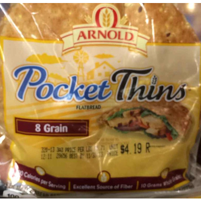 Top 50 most popular: sandwich thin bread