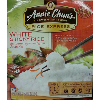 Top 50 most popular: white rice