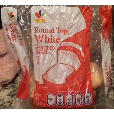 Top 50 most popular: white bread