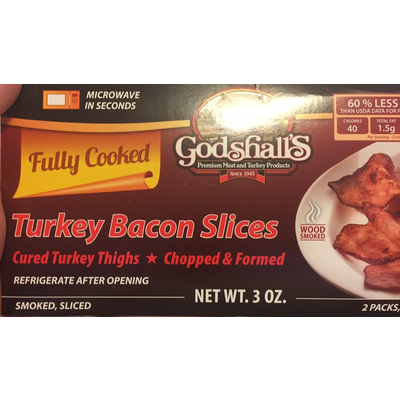 Top 50 most popular: turkey bacon