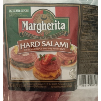 Top 50 most popular: hard salami
