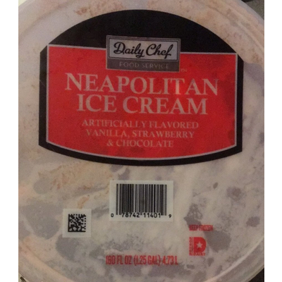 Top 50 most popular: neapolitan ice cream