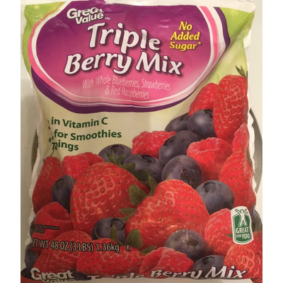 Top 50 most popular: mixed fruit